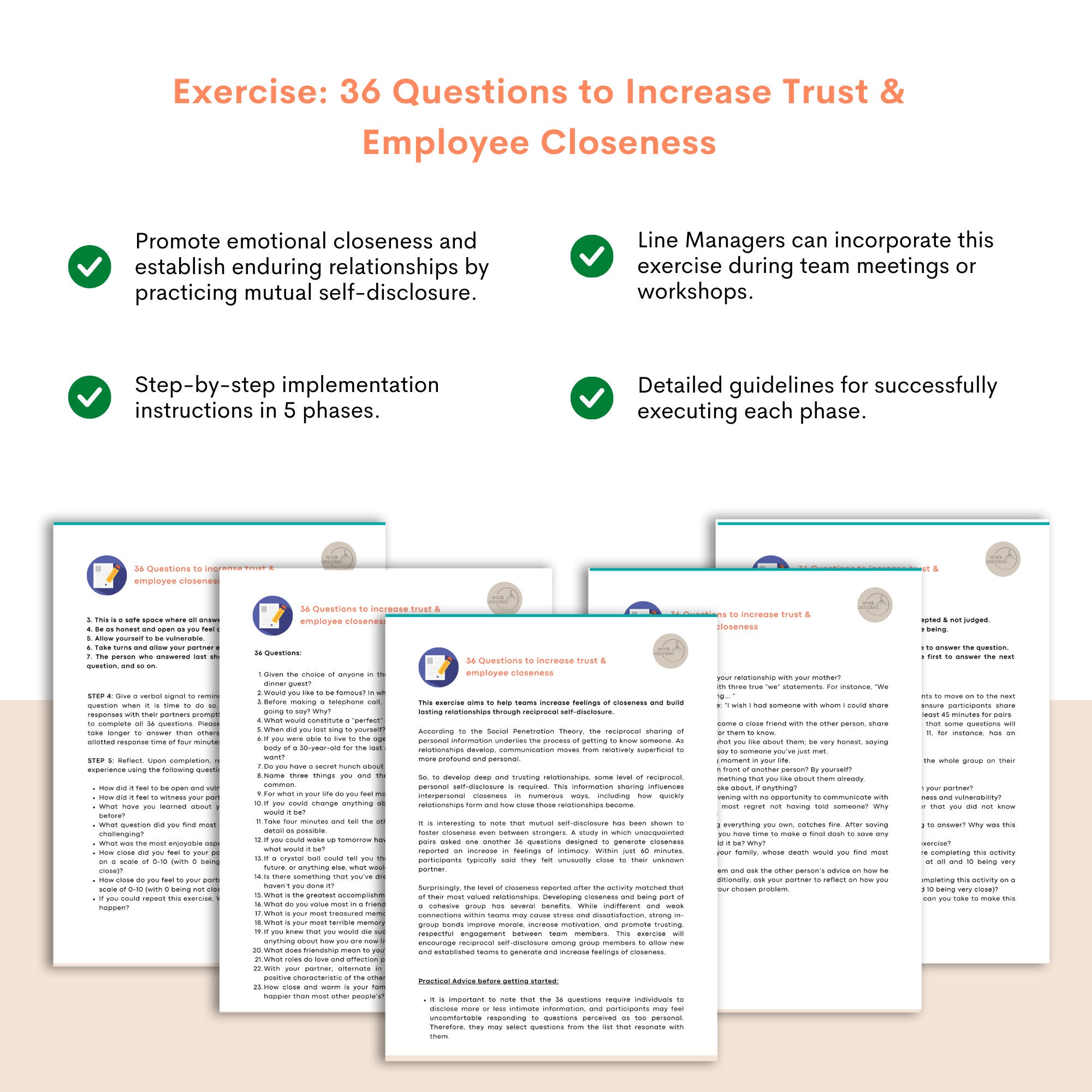 Employee Team-building Templates & Exercises for Interactive Workshop ...