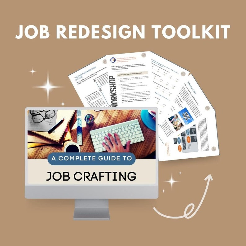 Job Redesign All-inclusive Toolkit Craft Meaningful Jobs - Etsy