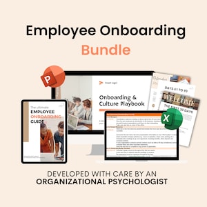 Employee Onboarding Bundle | Guide, Presentation & Checklists - Etsy