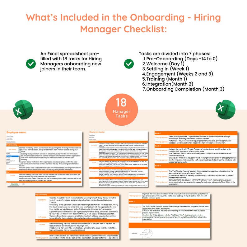 Employee Onboarding Bundle | Guide, Presentation & Checklists - Etsy