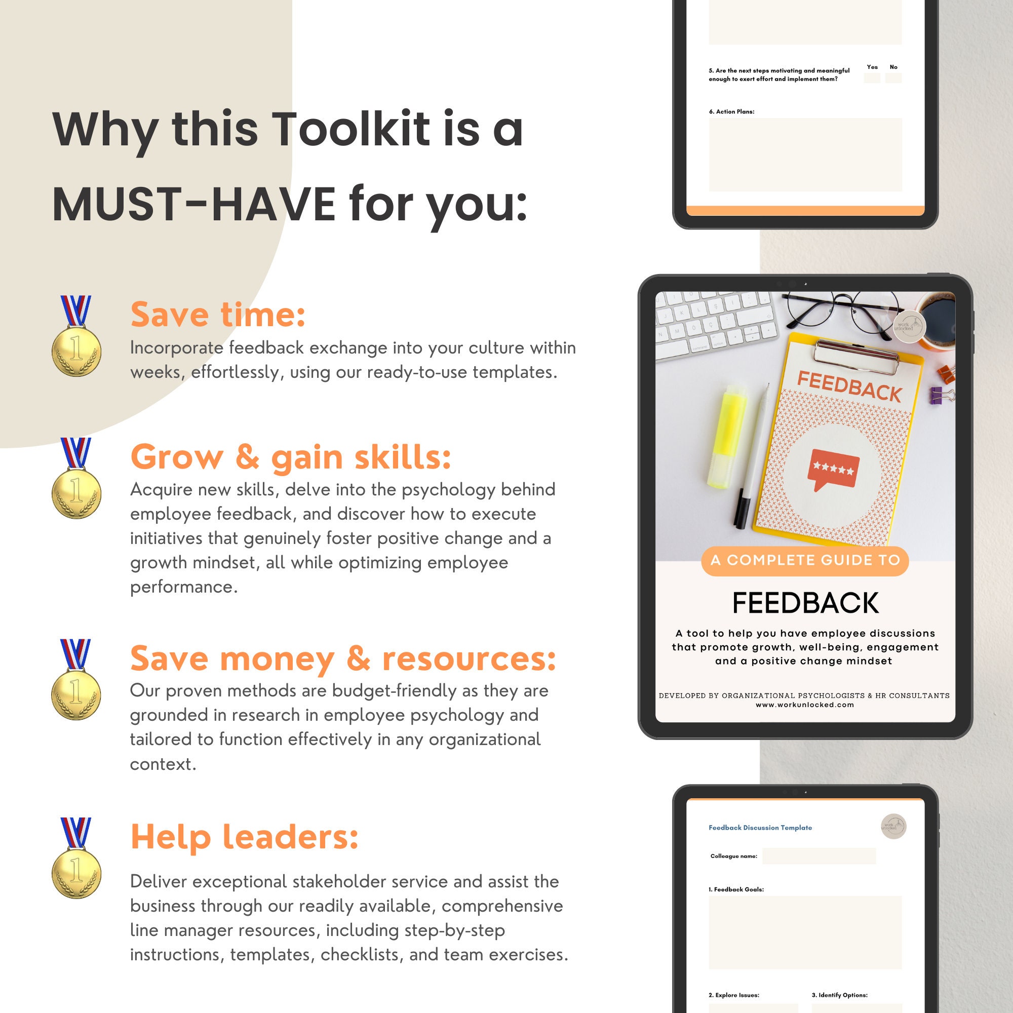 Employee Feedback Toolkit: HR Templates & Exercises (digital Download ...