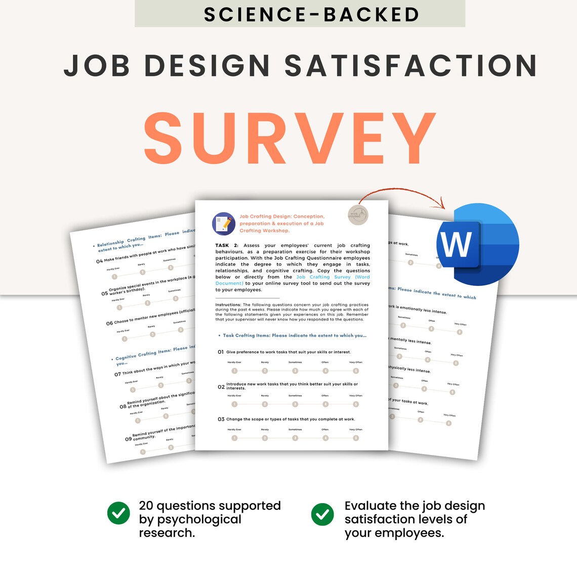 Job Redesign Workshop Step-by-step Guide & Outline incl. - Etsy