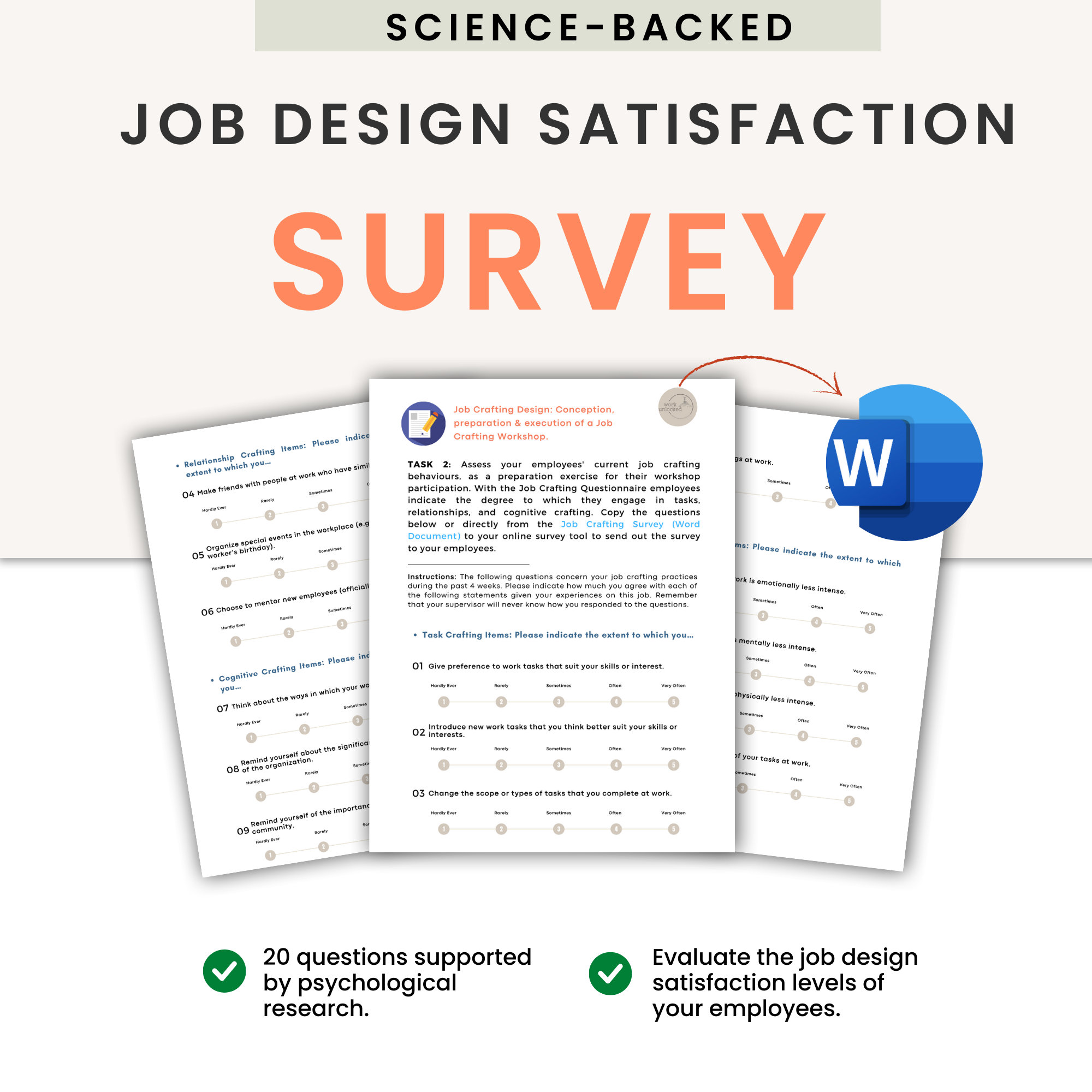 Job Redesign Workshop Step-by-step Guide & Outline incl. - Etsy