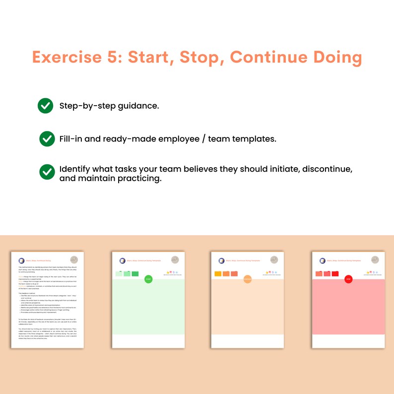 Employee Feedback Toolkit: HR Templates & Exercises (digital Download ...