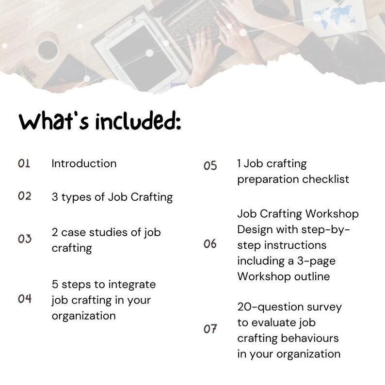 Job Redesign All-inclusive Toolkit Craft Meaningful Jobs - Etsy