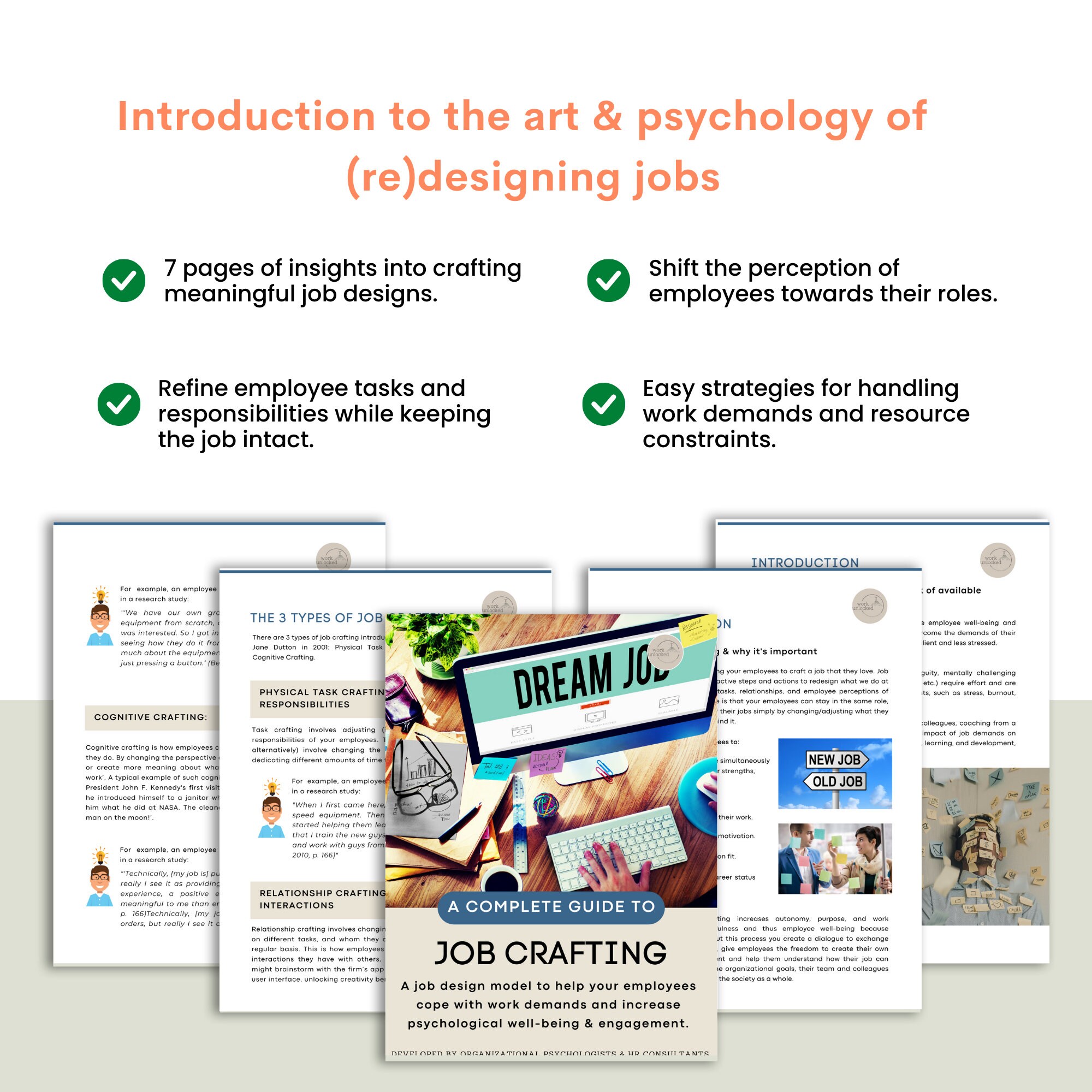Job Redesign All-inclusive Toolkit | Craft Meaningful Jobs | Work ...
