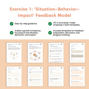 Employee Feedback Toolkit: HR Templates & Exercises (digital Download ...