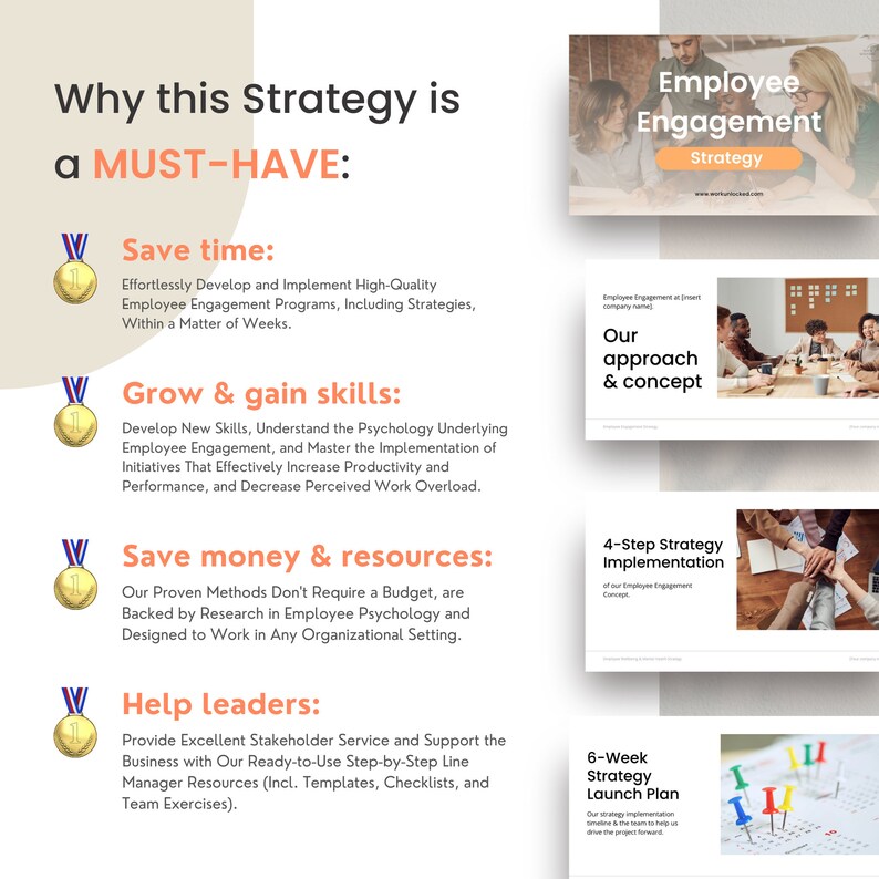 Employee Engagement Strategy Template Strategy Implementation Project Plan weekly Goals ...