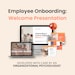 Employee Welcome Packet | Editable Onboarding Presentation & Handbook ...