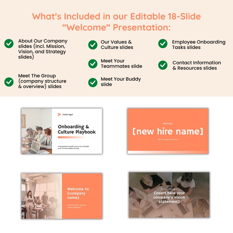 Employee Welcome Packet I Ready-made & Fully Editable Welcome ...
