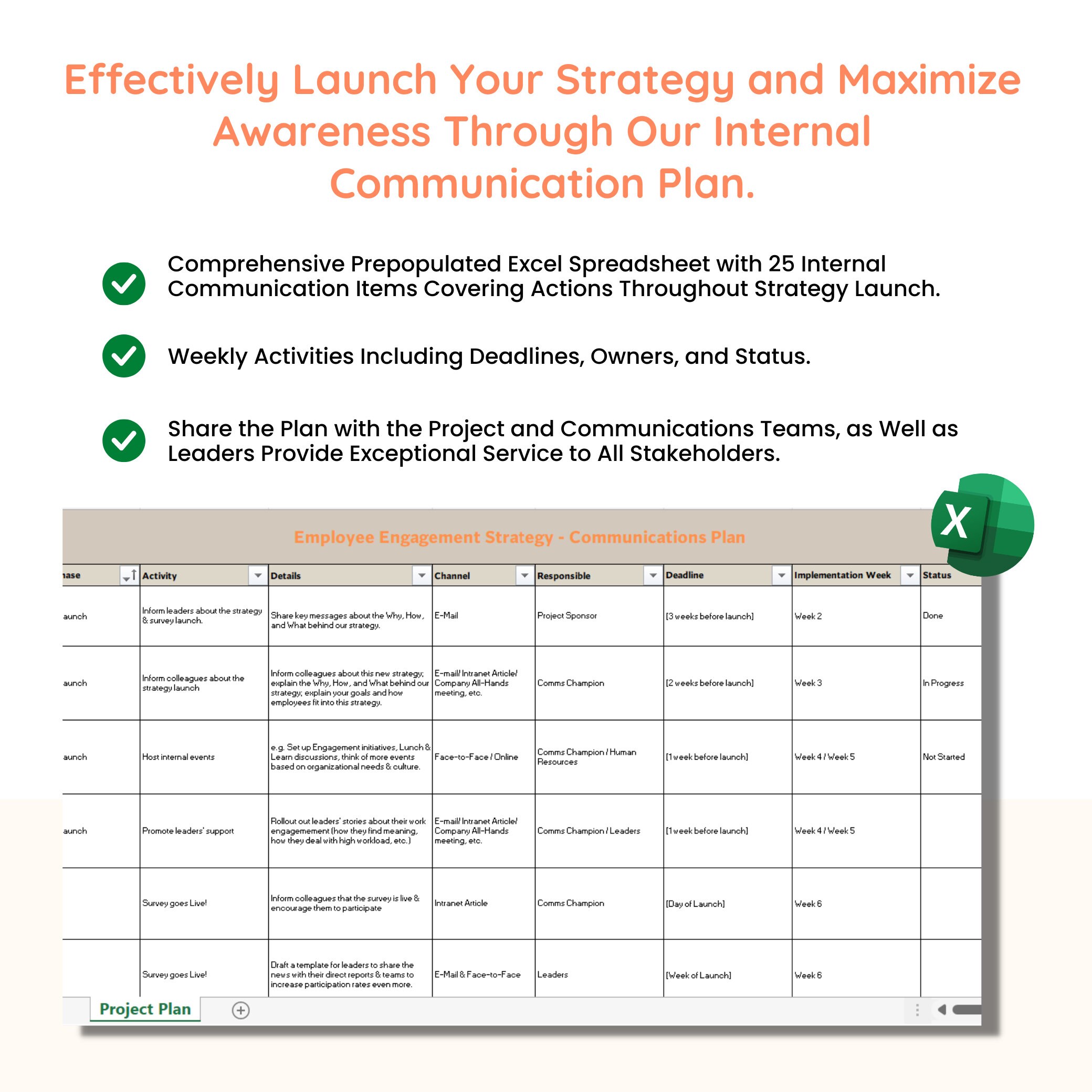Employee Engagement Strategy Template: HR Toolkit (digital Download) - Etsy