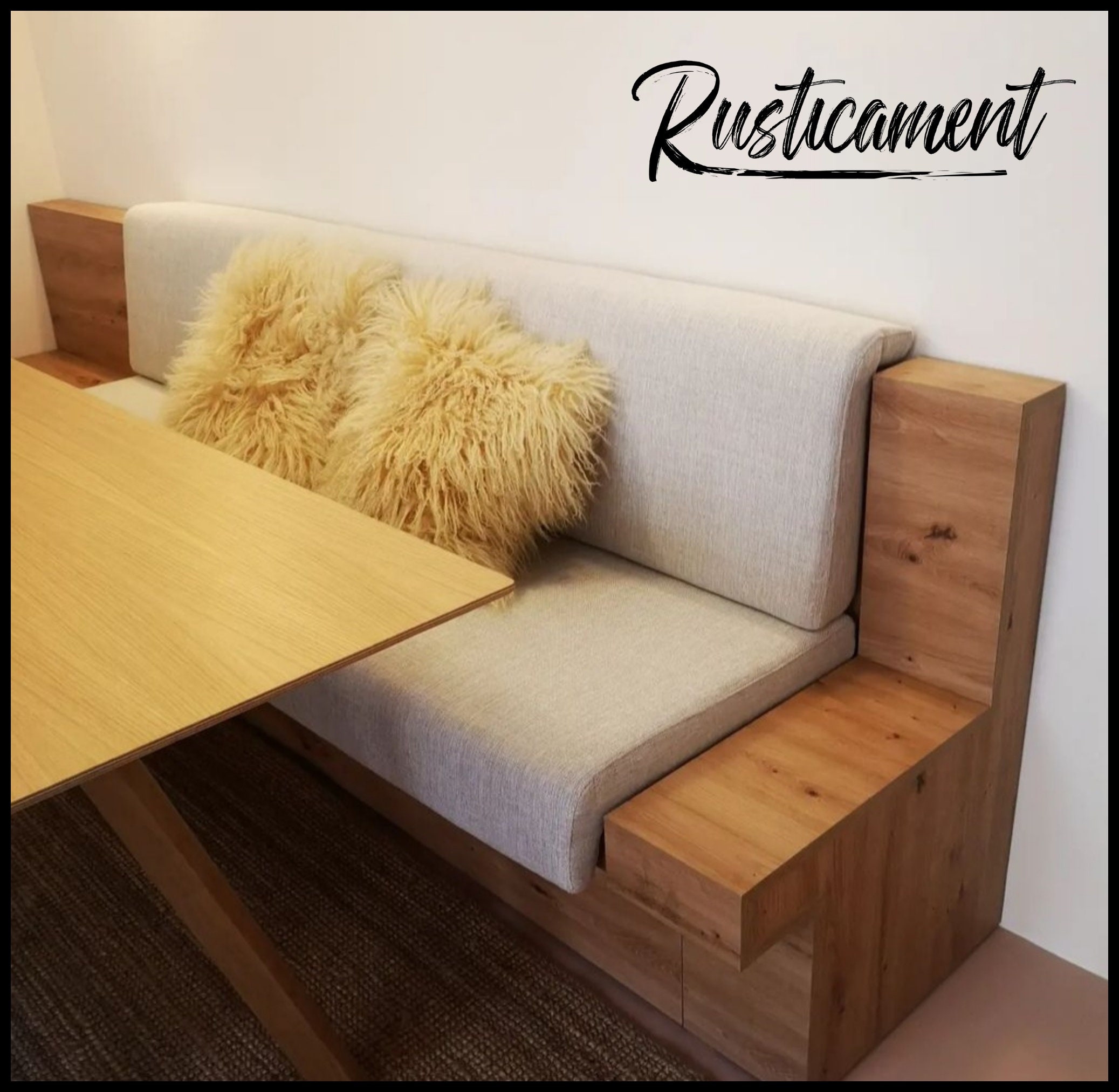 5 Cm Thick - Custom Bench Cushion, Personalized, Indoor Seat Cushion ...