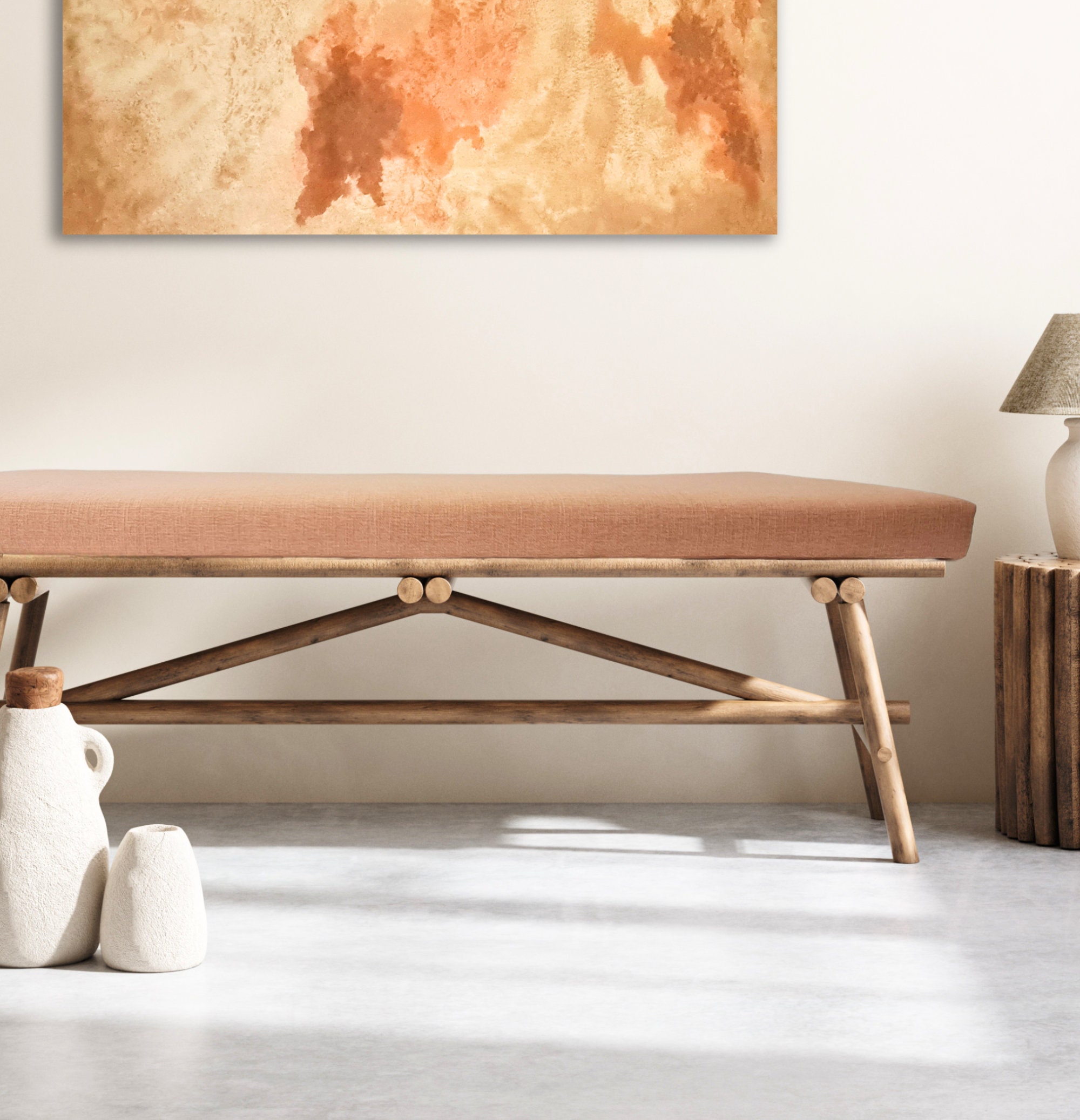 5 Cm Thick - Custom Bench Cushion, Personalized, Indoor Seat Cushion ...