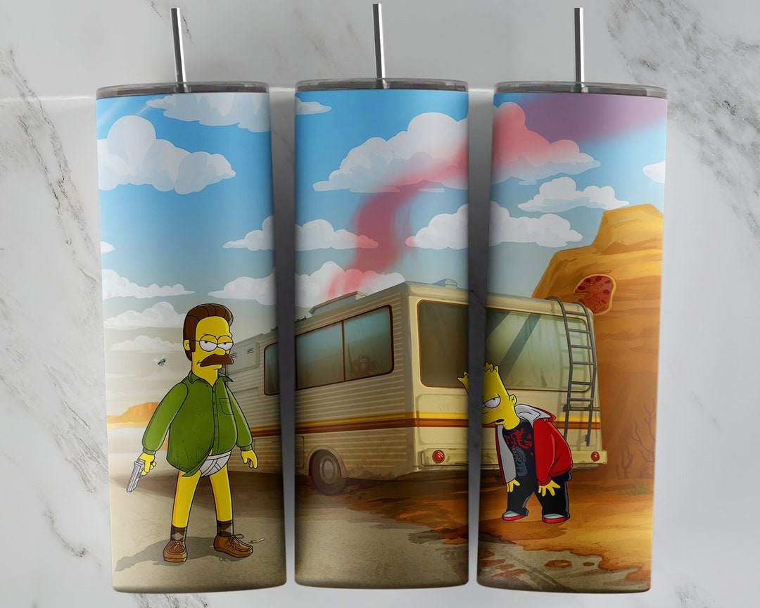 Simpsons Tumbler Design | Sublimation Designs Downloads, Digital ...
