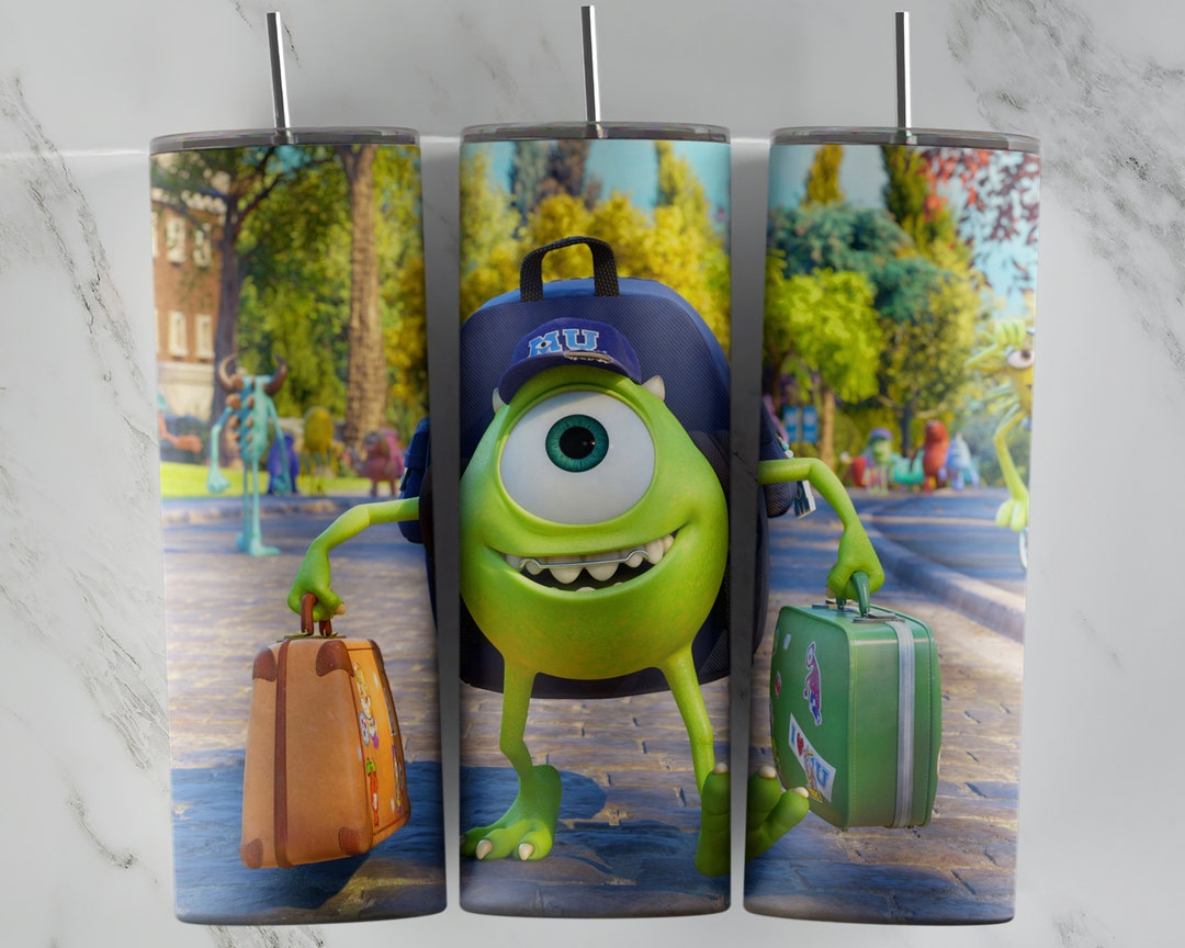 Monsters Inc Tumbler Design Sublimation Designs Downloads, Digital ...