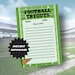 Printable Football Tryout Sign up Sheet PDF Digital Download - Etsy