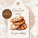 Printable Gift Tag | Cookie Gift Tag | Chip Chip Hooray Gift Tag ...