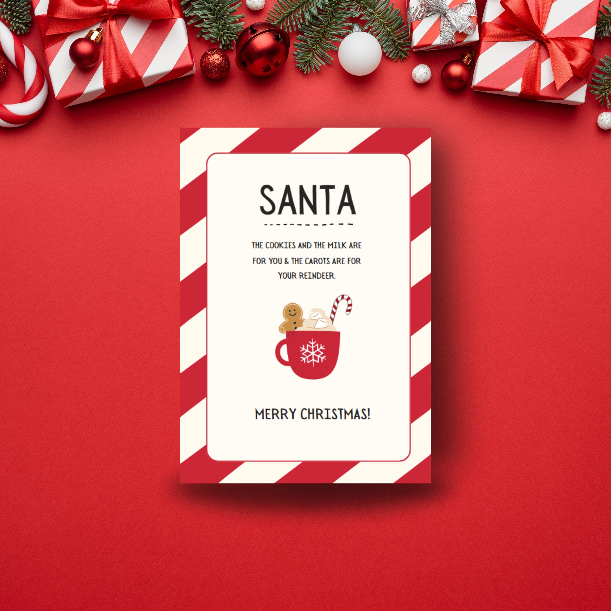 Printable Christmas Bundle | Letter to Santa for Children, Drawing for ...