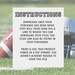 Printable Football Tryout Sign up Sheet | PDF Digital Download - Etsy