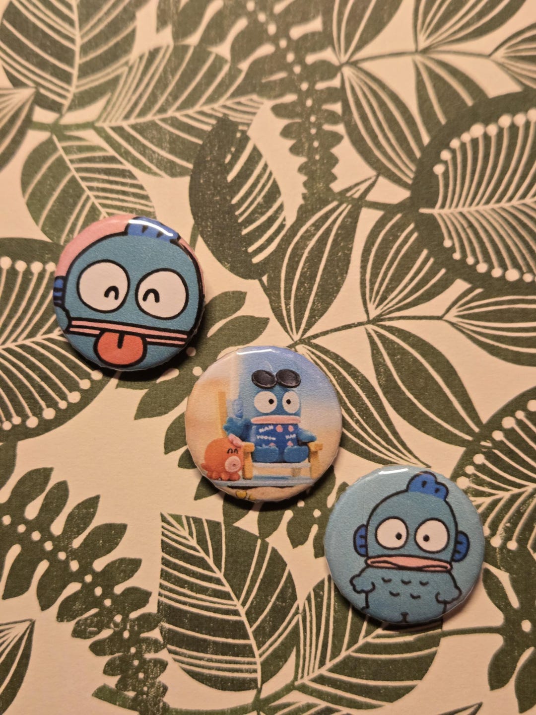 Trio Set of Hangyodon Pins - Etsy