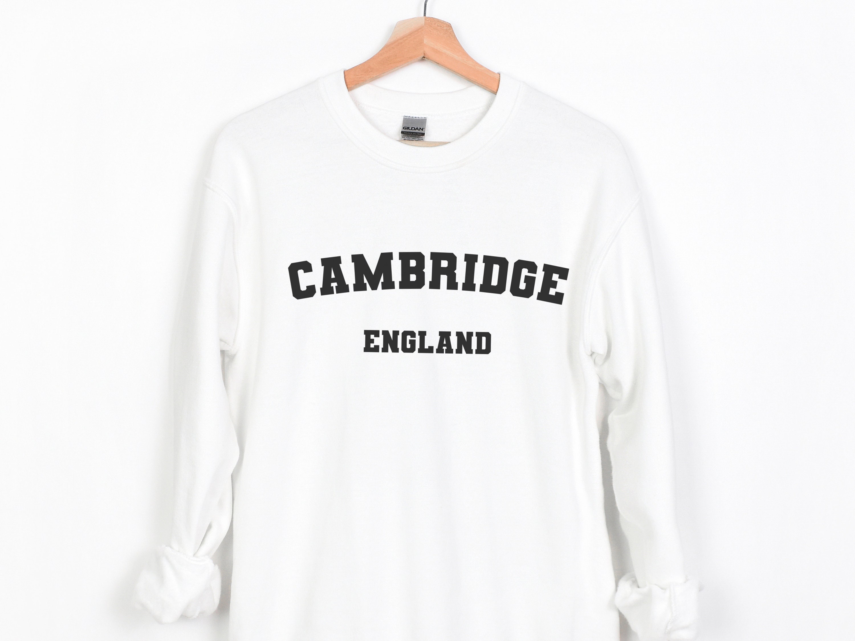 Cambridge England Sweatshirt Unisex Vintage Cambridge Crewneck - Etsy