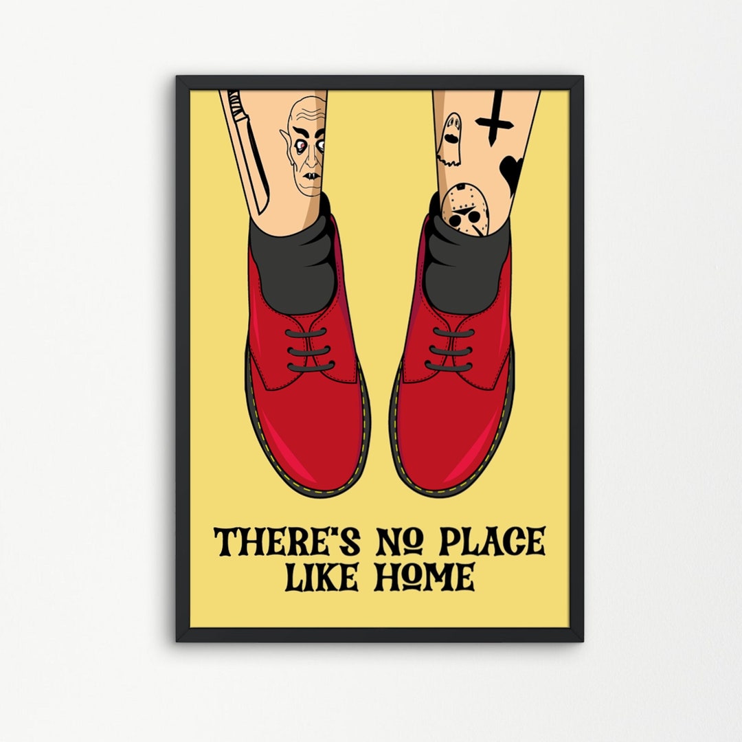 Goth Wizard of Oz Movie Poster Print, Wall Art, Film Poster, Wizard of ...