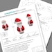 DIY Paper Santa Claus Model: Low Poly Craft Template (digital Download ...