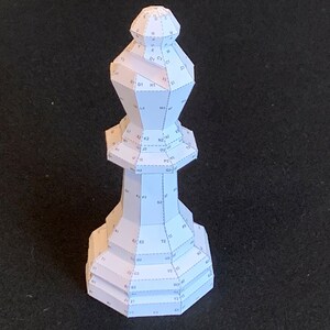 Giant Chess Set Bundle DIY Low Poly Paper Model Template - Etsy