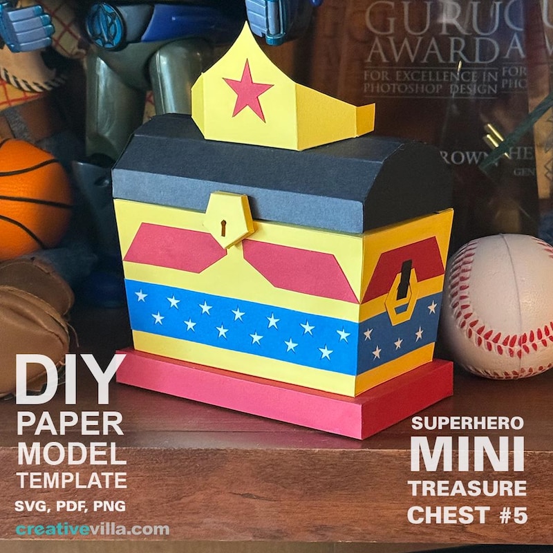 Super Hero Chest Pattern - Etsy