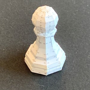 Giant Chess Set Bundle DIY Low Poly Paper Model Template - Etsy
