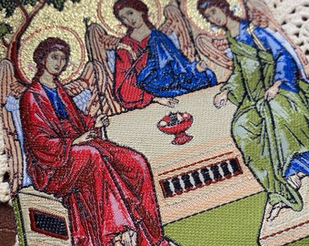 Three Angels Icon - Etsy