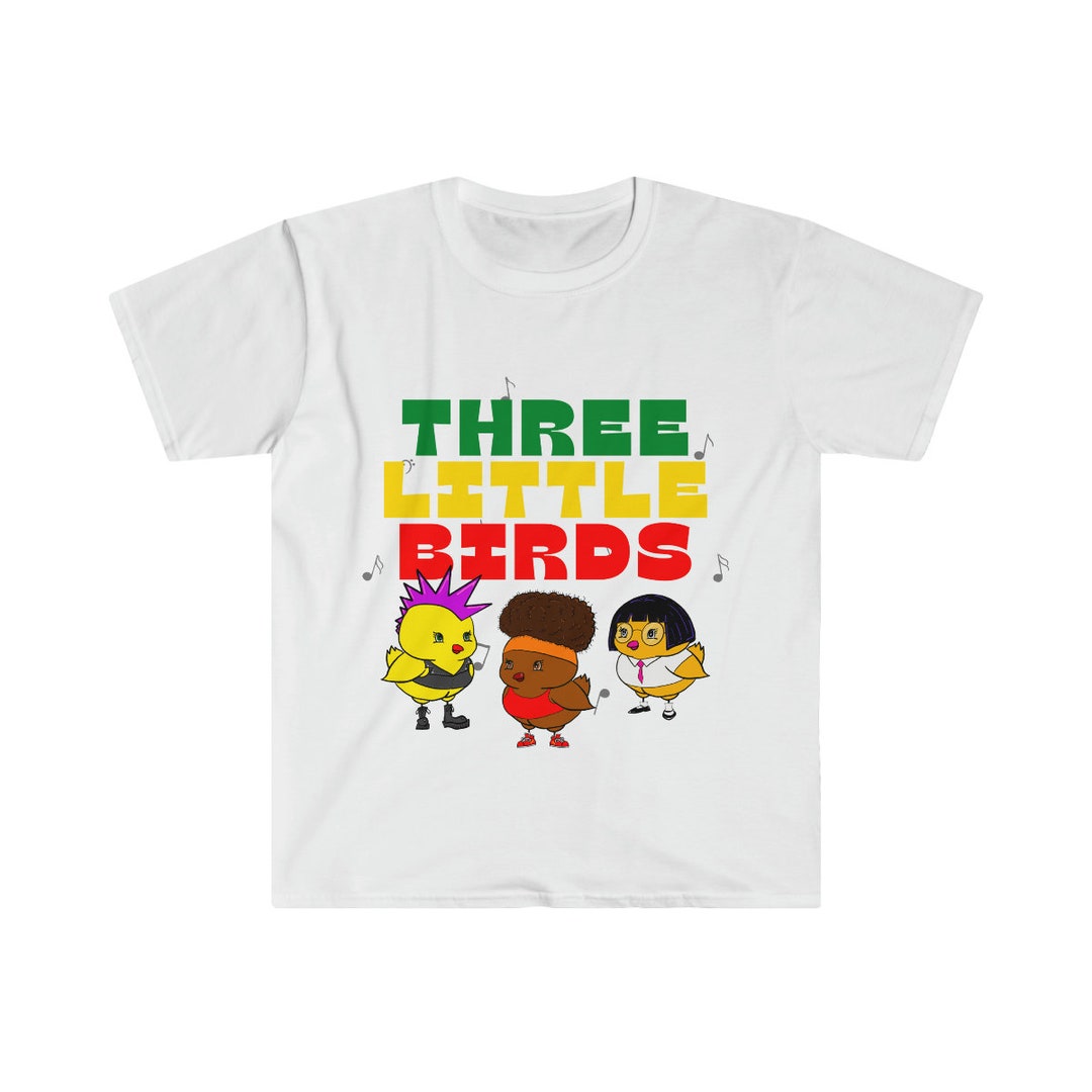 Three Little Birds, Reggae Shirt, Graphic Tee - Etsy