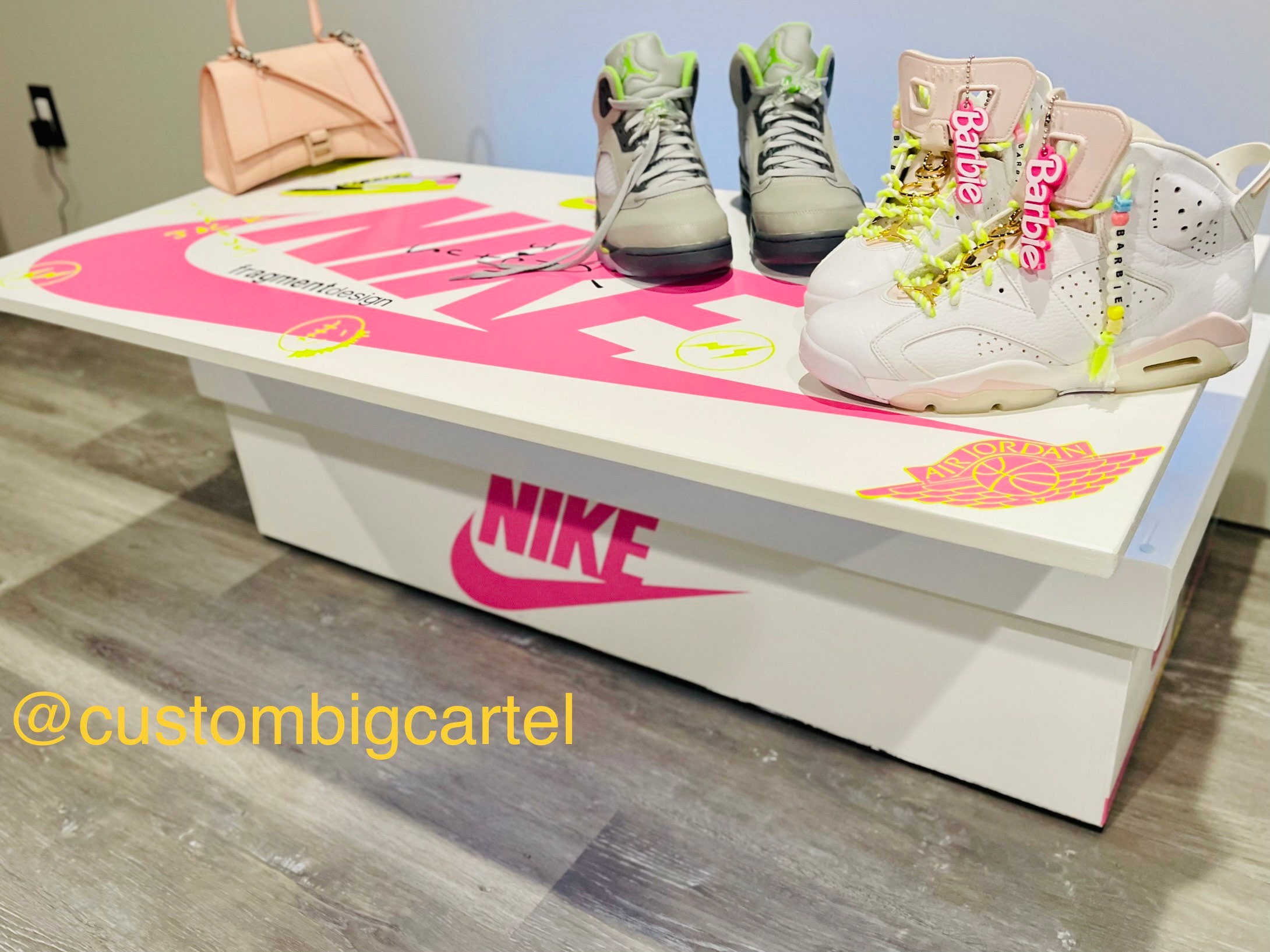 NIKE Sneaker Table — Custom Big Cartel