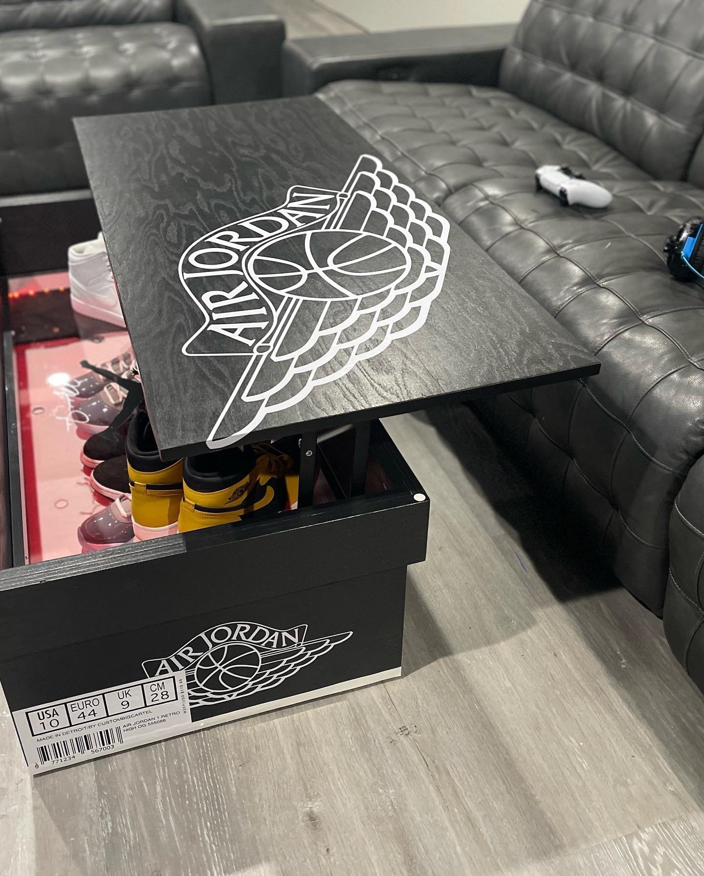 Sneaker Table — Custom Big Cartel