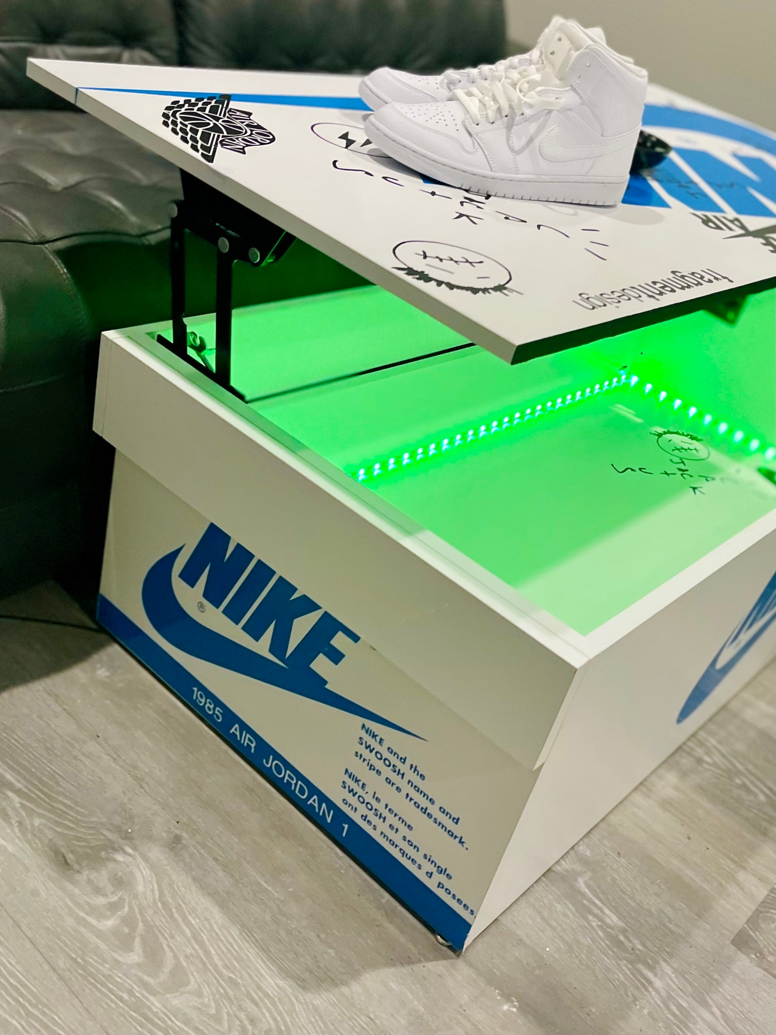 NIKE Sneaker Table - Etsy