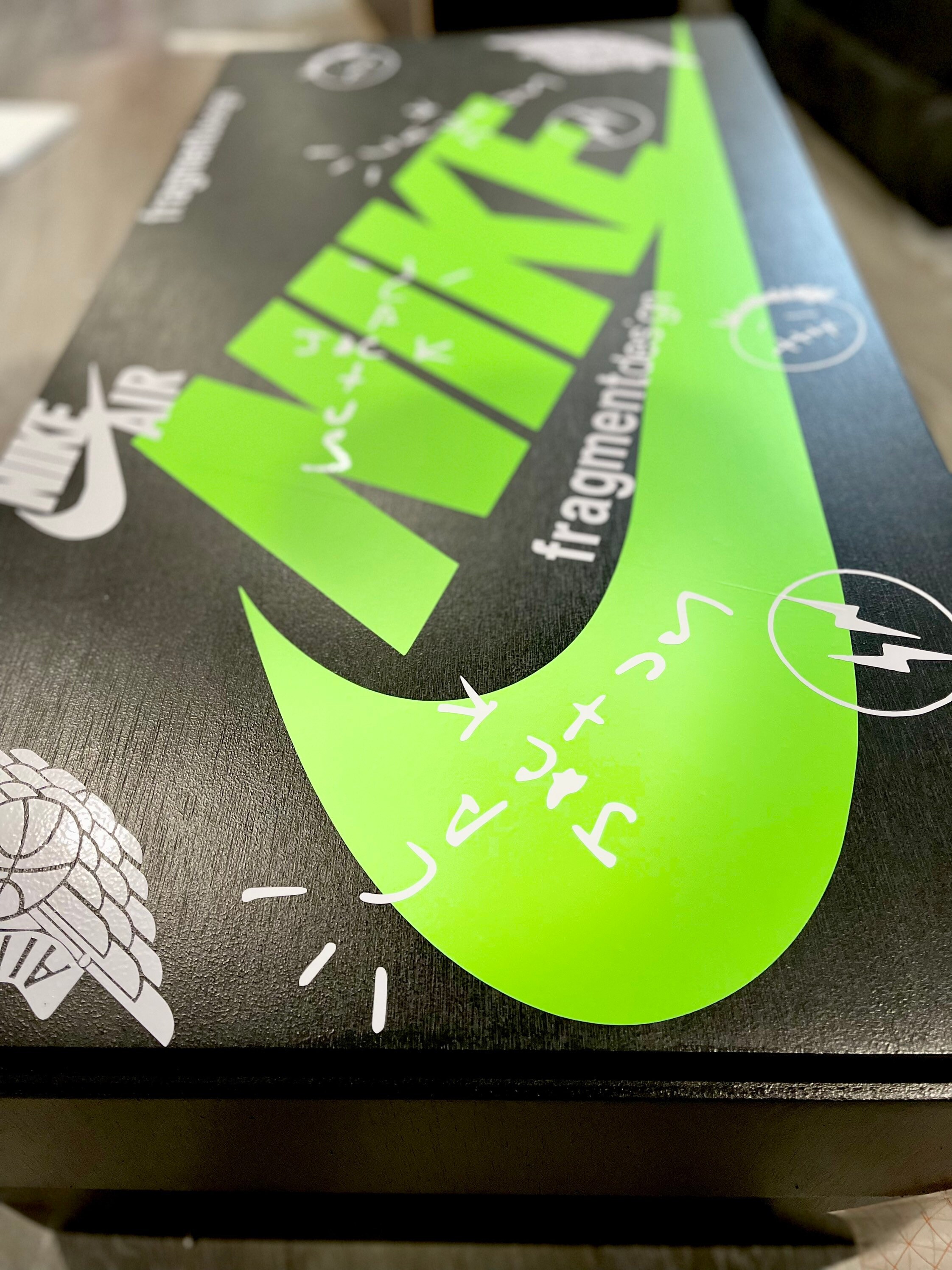 Travis Scott Inspired Sneaker Table — Custom Big Cartel