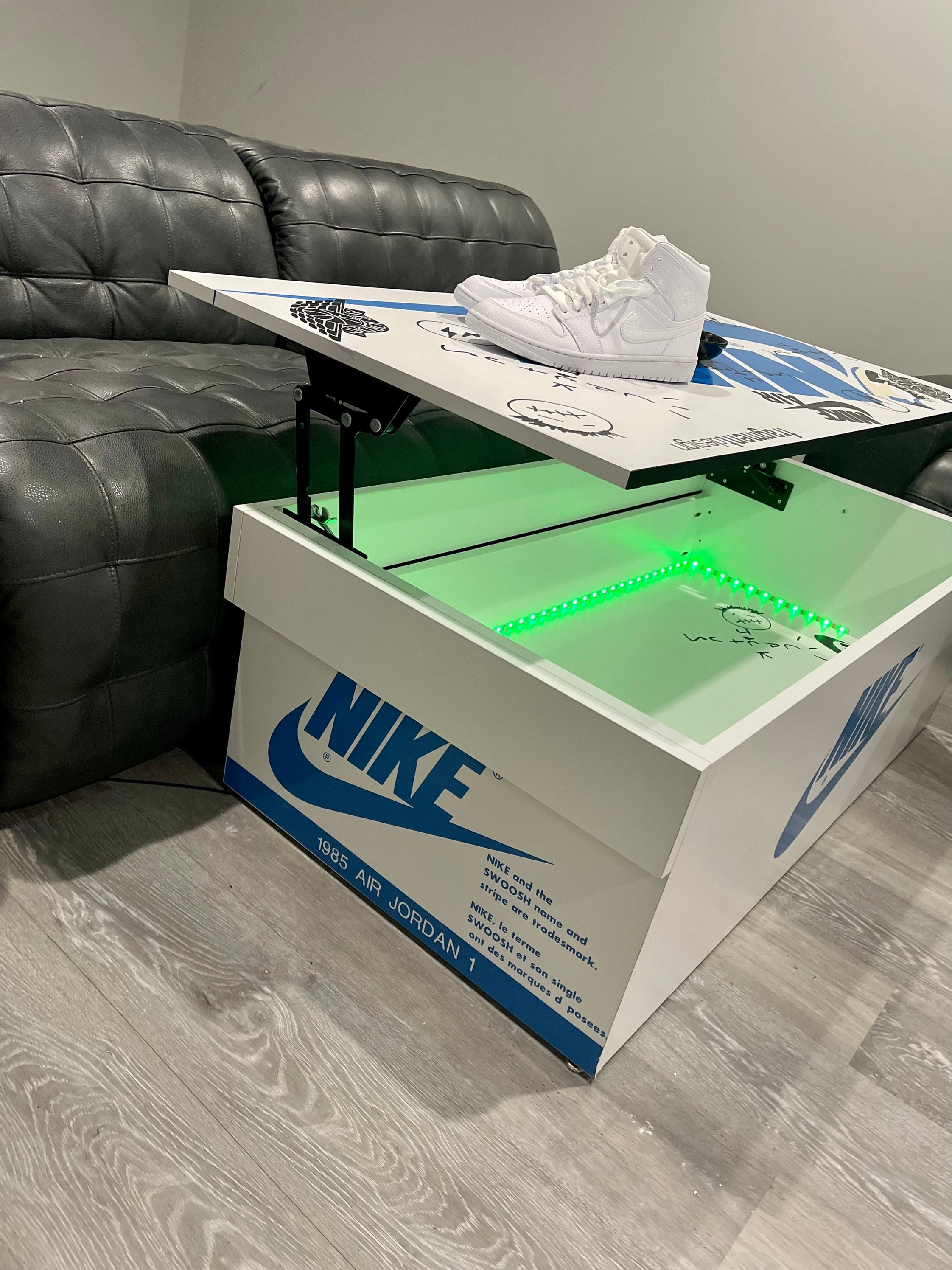NIKE Sneaker Table - Etsy