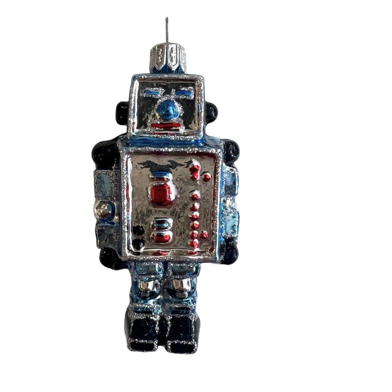 Robot Ornament - Etsy