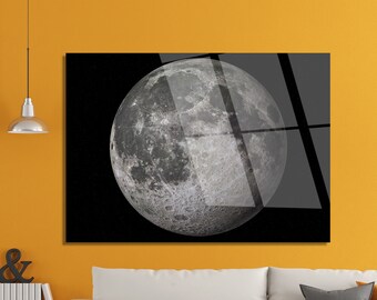 Moon View Glass Art - Etsy
