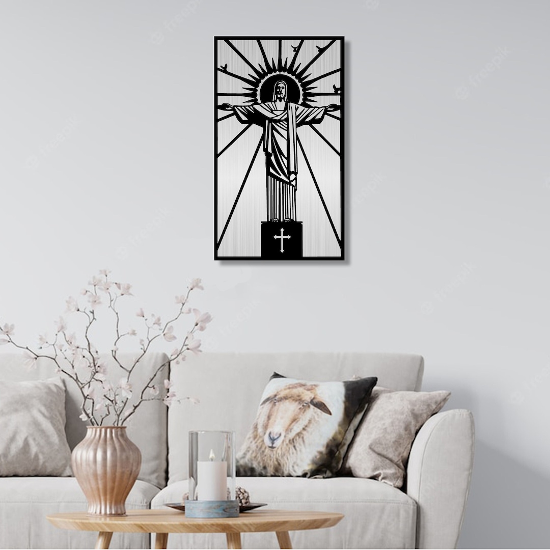 Jesus Aluminum Sign Jesus Metal Sign Jesus Composite Decor - Etsy