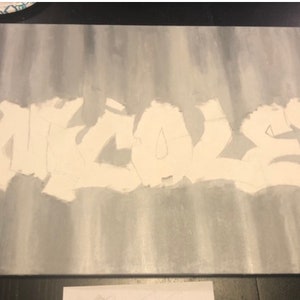 Custom Graffiti Art - Etsy
