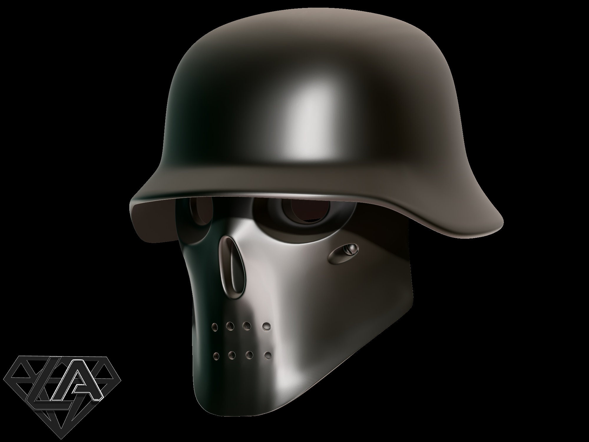 Wolfenstein Helmet 3D Print Model - Etsy
