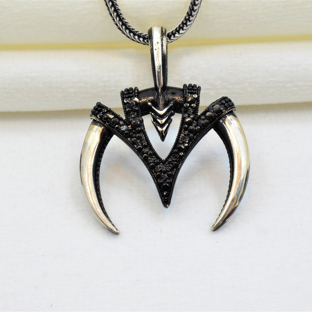 Ivory Pendant, Gift Idea for Dad, Ivory Tooth Necklace, Animal Tooth ...