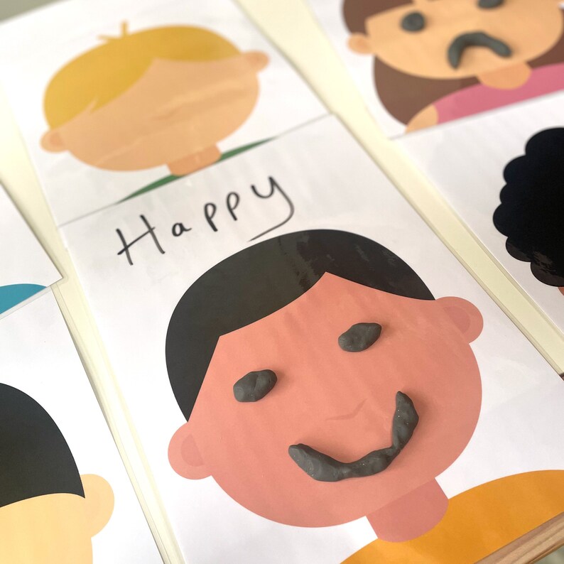 PRINTABLE, Download, DIY. Blank Faces, Understanding Emotions, Loose ...