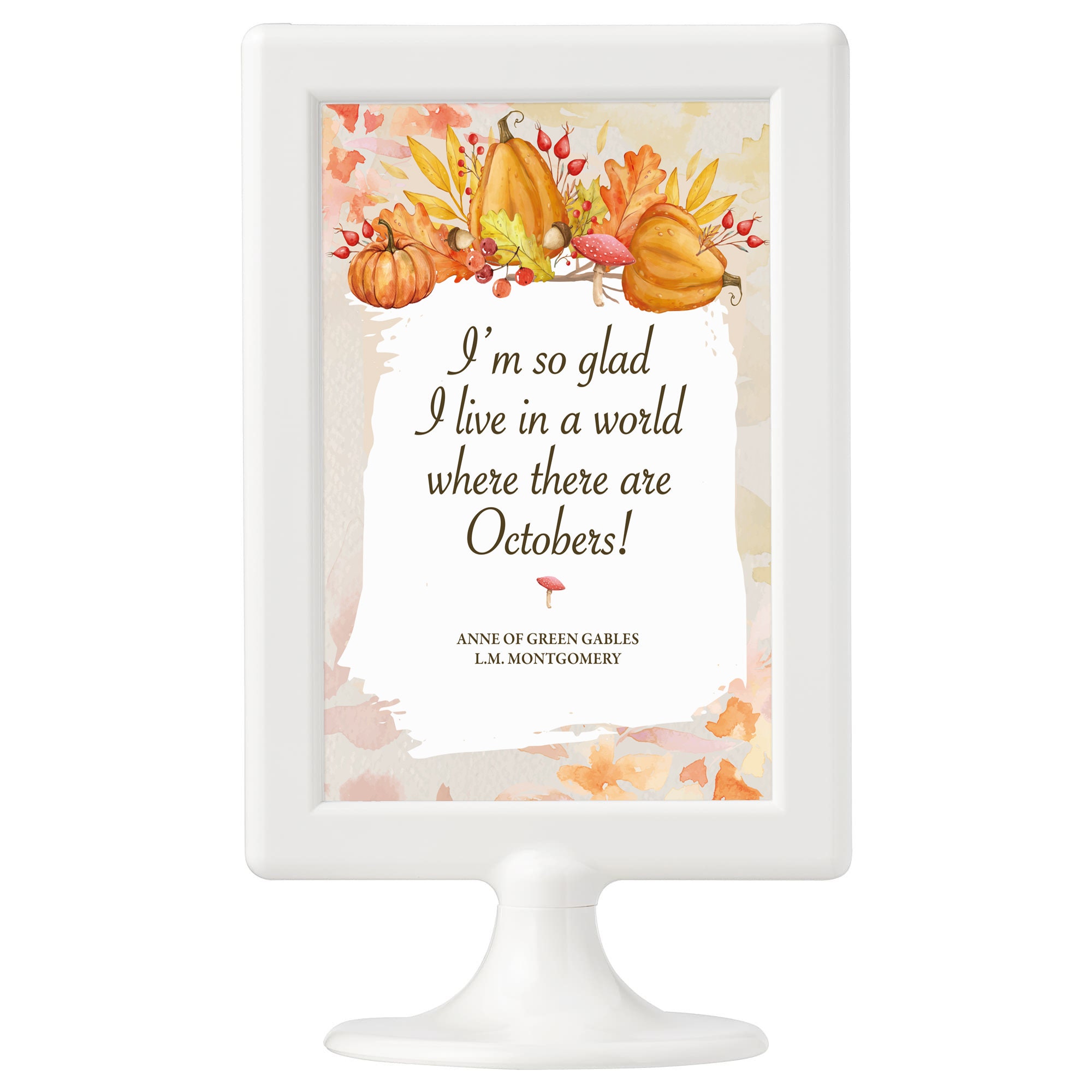 Instant Download, PRINTABLE A4 A6 Anne Green Gables, L.M. Montgomery ...