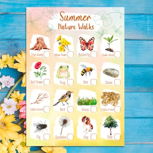 PRINTABLE, Instant Download, Spring, Summer, Autumn, Winter, Nature ...