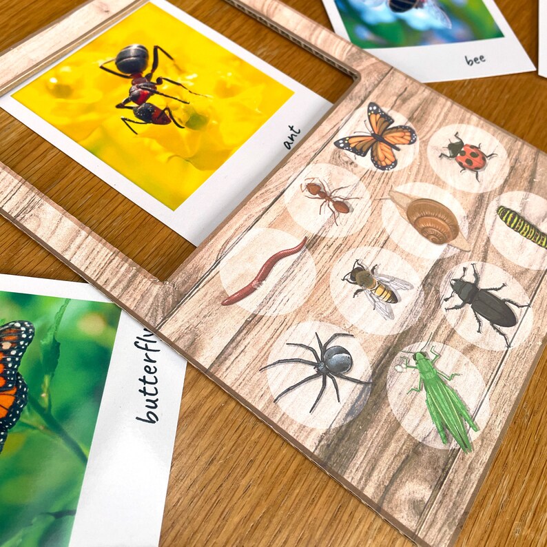 PRINTABLE DIY Download. Insects/ Mini Beasts Nature - Etsy