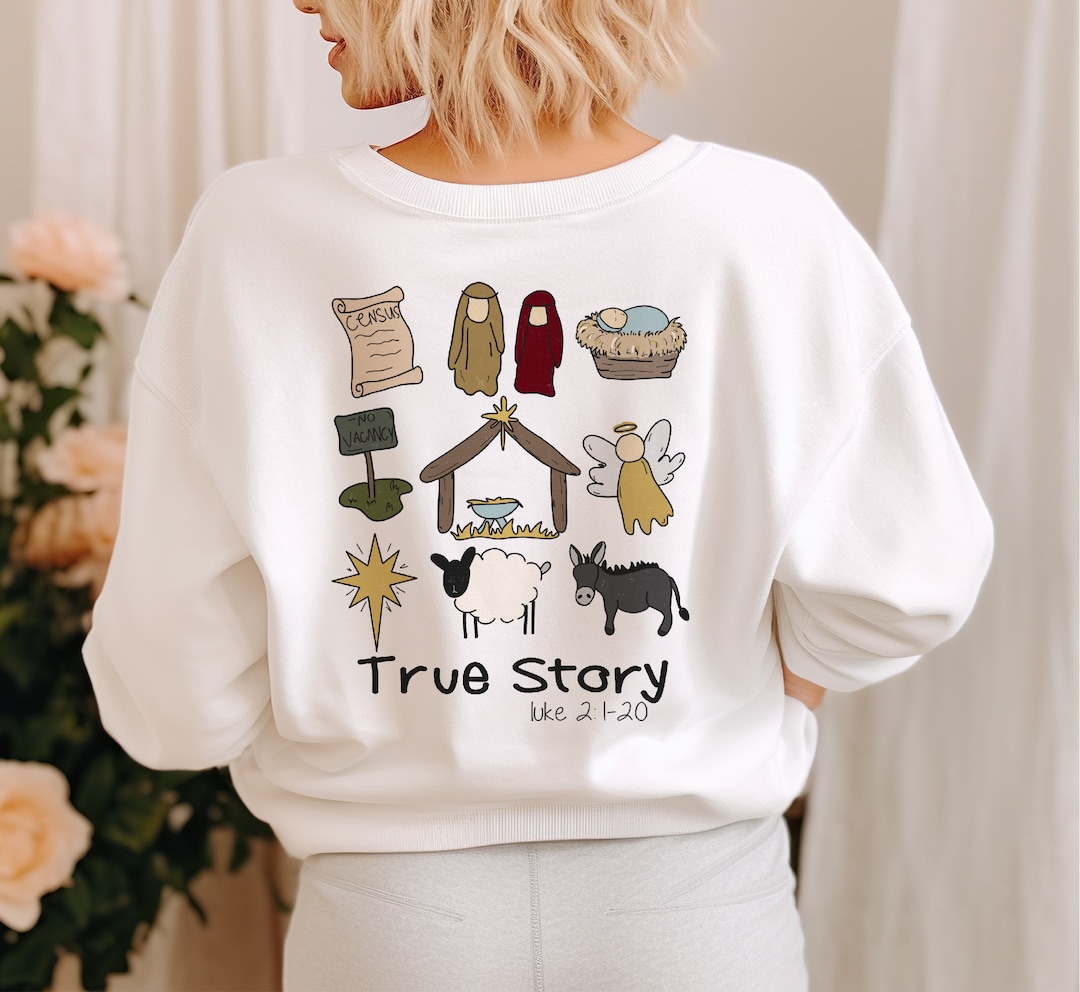 True Story PNG Faith Based Christmas Sublimation File - Etsy