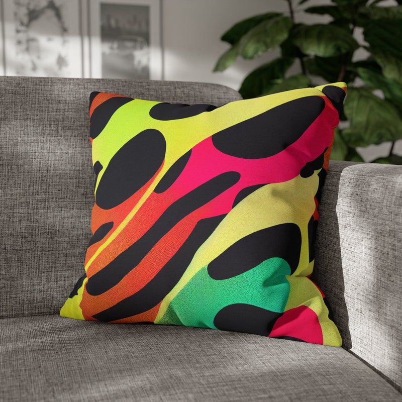 Neon Pillow - Etsy