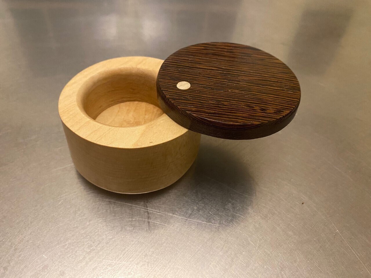 Wooden Salt Cellar Handmade - Etsy